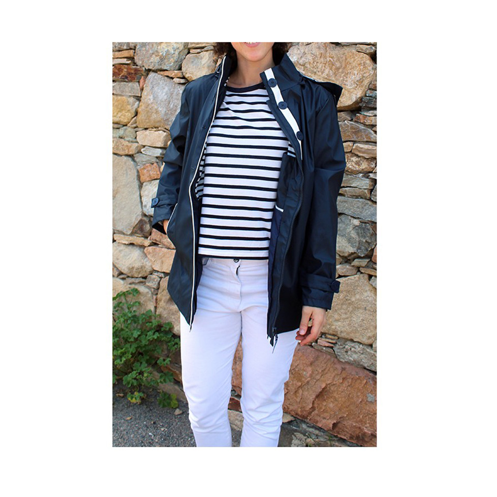 "MAIA" IMPERMÉABLE NAUTIQUE BLEU MARIN