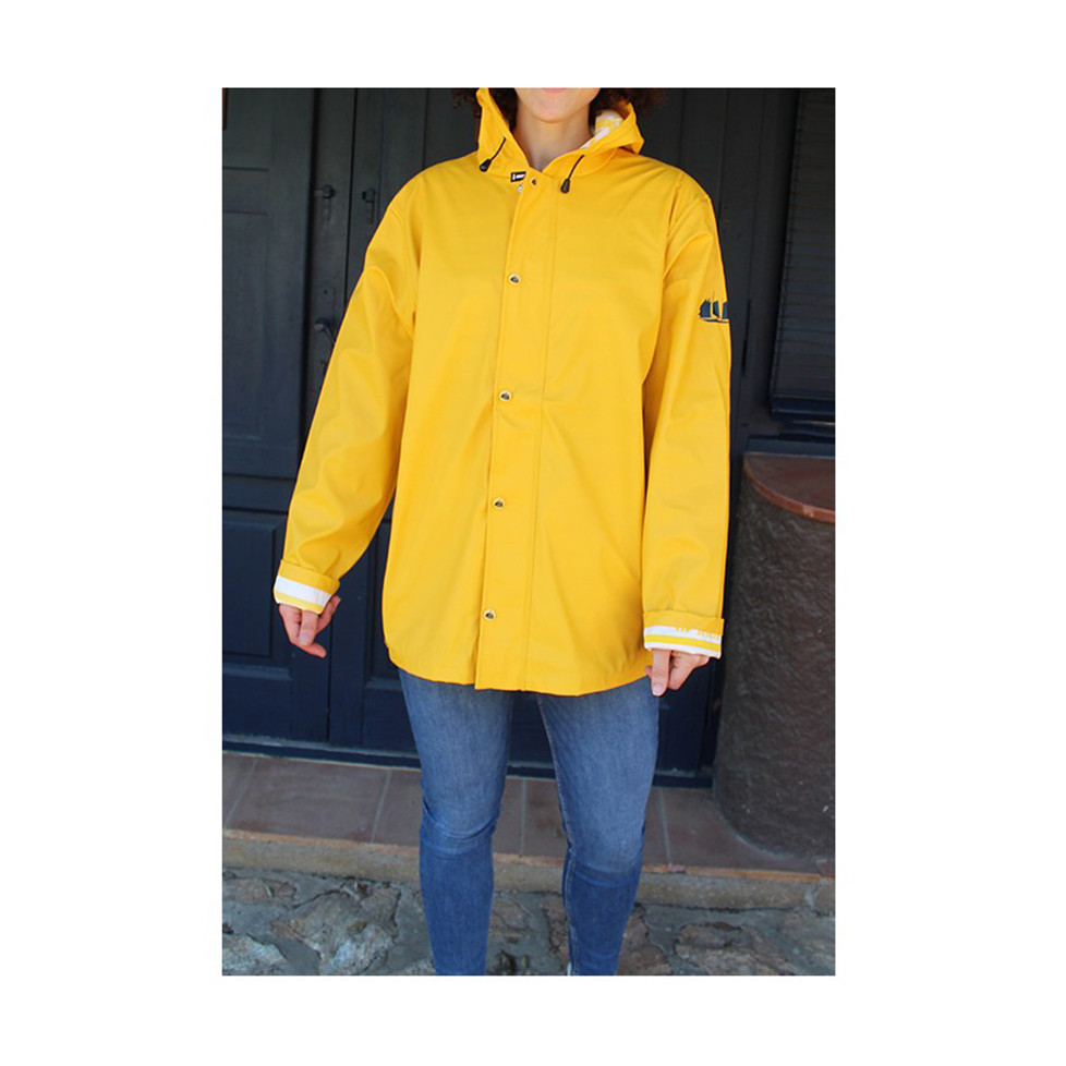 "TSUNAMI" YELLOW UNISEX RAINCOAT