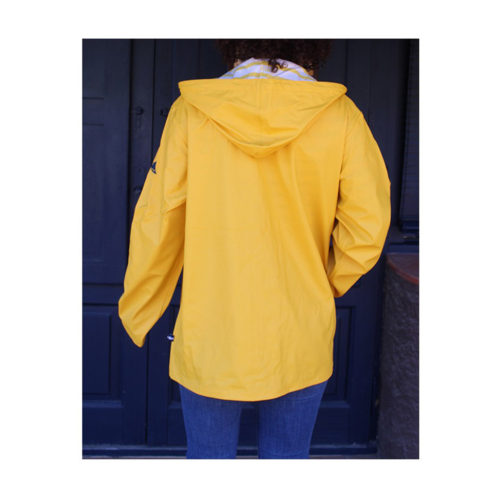 "TSUNAMI" YELLOW UNISEX RAINCOAT