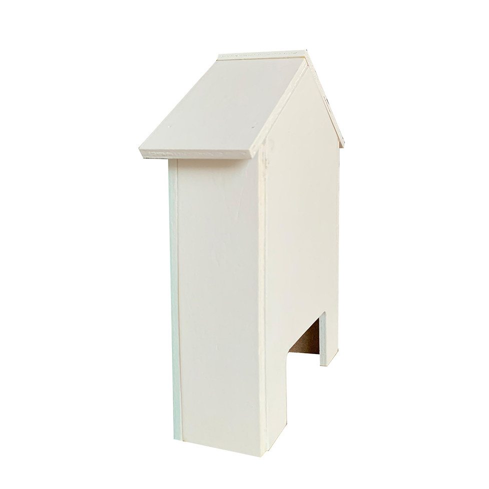 BEACH HOUSE PENDULUM CLOCK IN SALMON RED