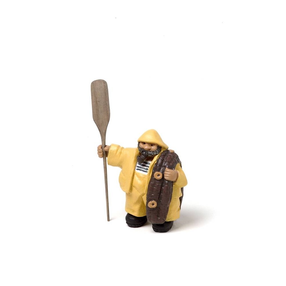 NAUTICAL SAILOR FIGURE WITH OAR