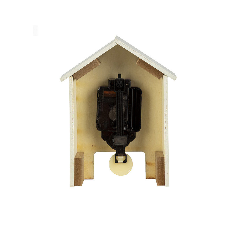 BEACH HOUSE PENDULUM CLOCK IN YELLOW