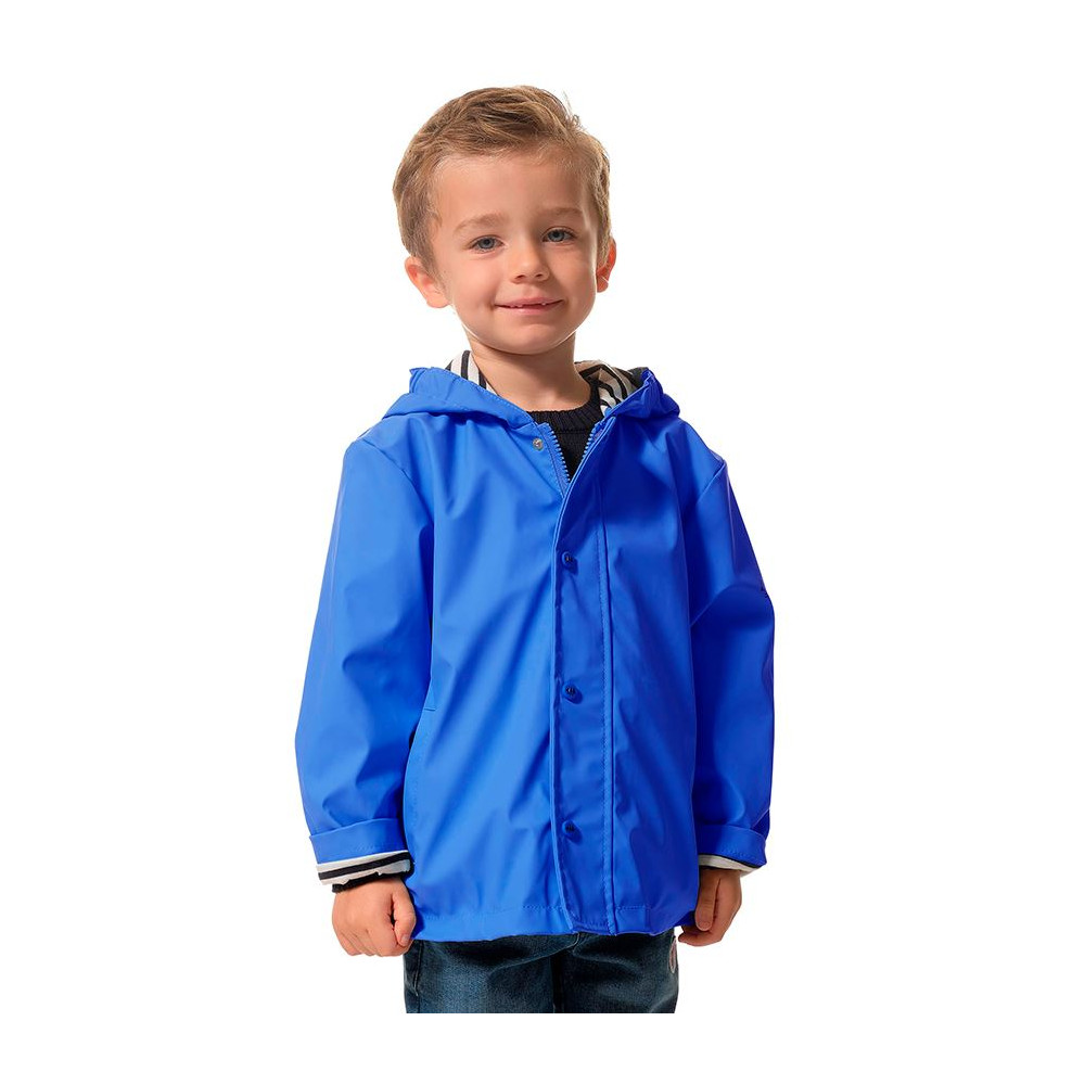 "NUAGE" IMPERMÉABLE CIRÉ POUR ENFANTS BLEU