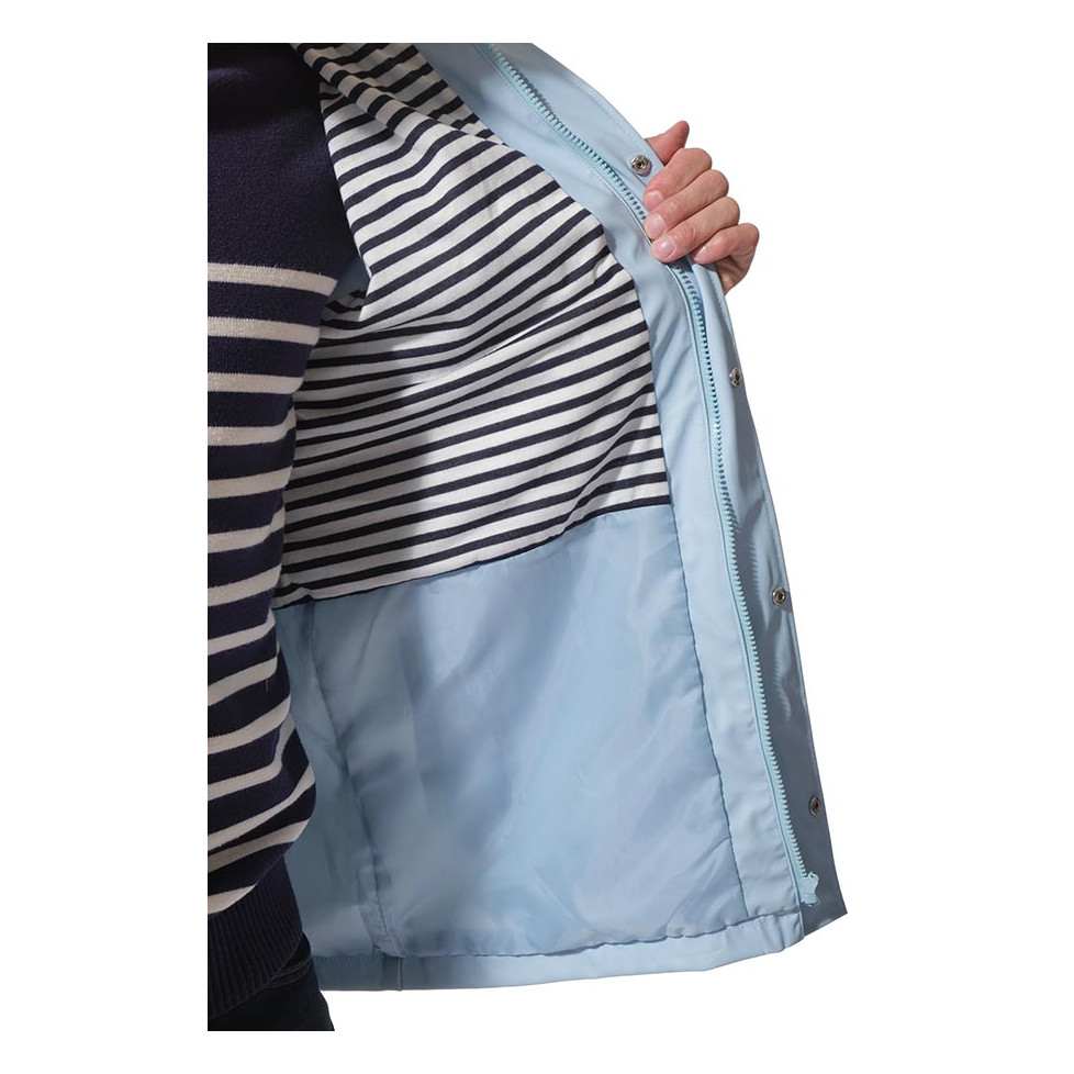 "PROUE" LIGHT BLUE RAINCOAT FOR MEN AND WOMEN