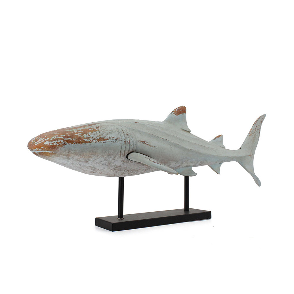 DECORATIVE SHARK FIGURE