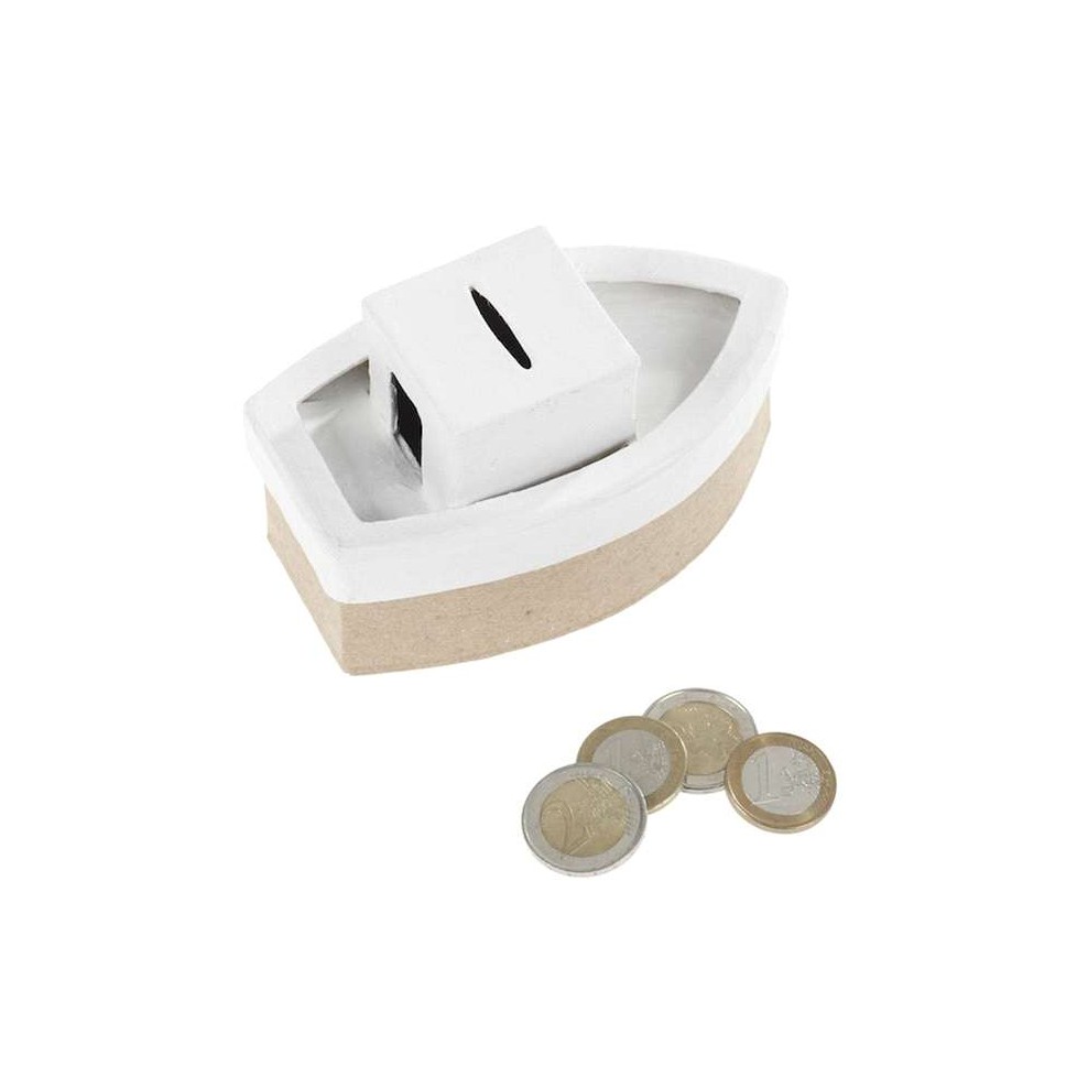 FISHING BOAT MONEY BOX