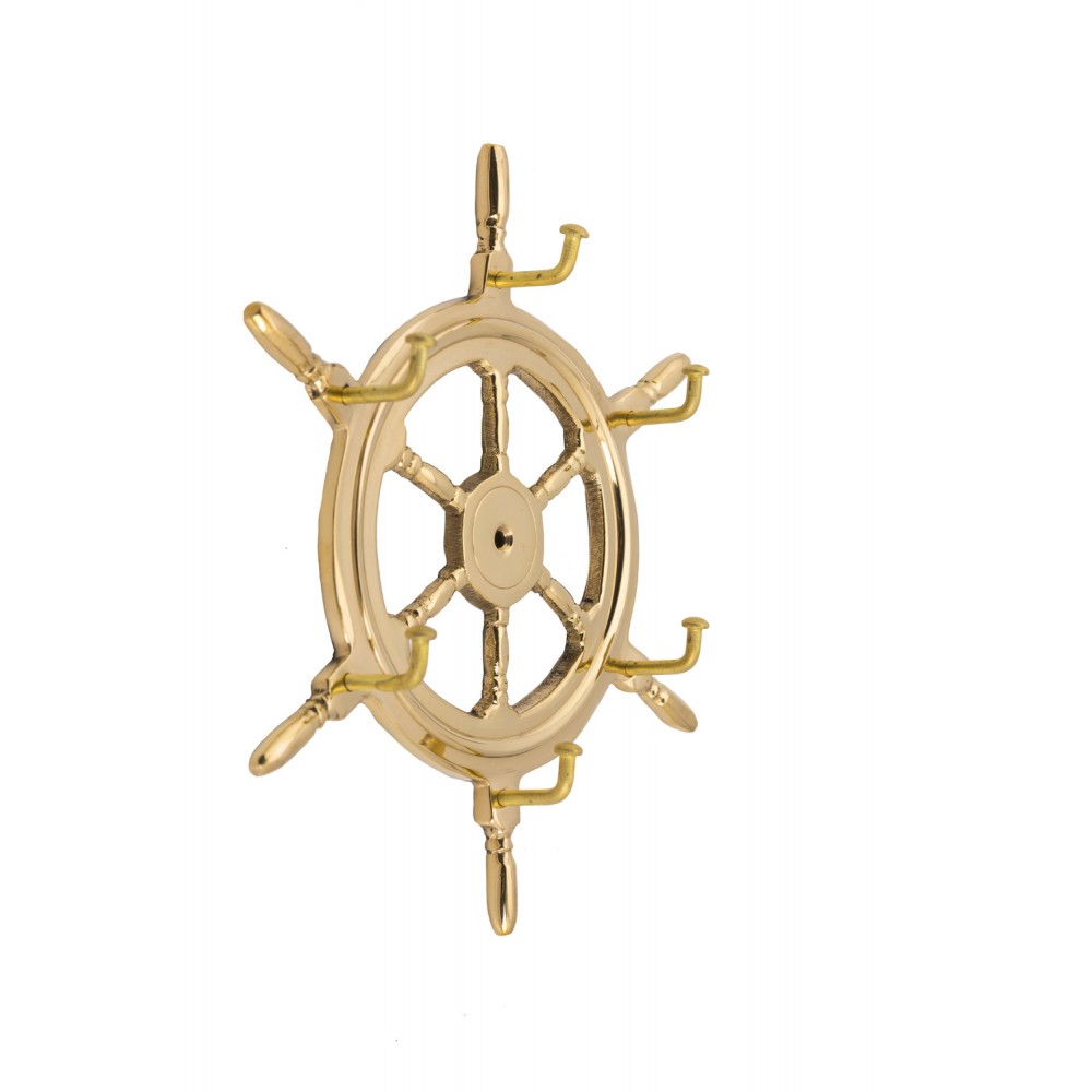 NAUTICAL KEY HANGER "SHIP WHEEL"