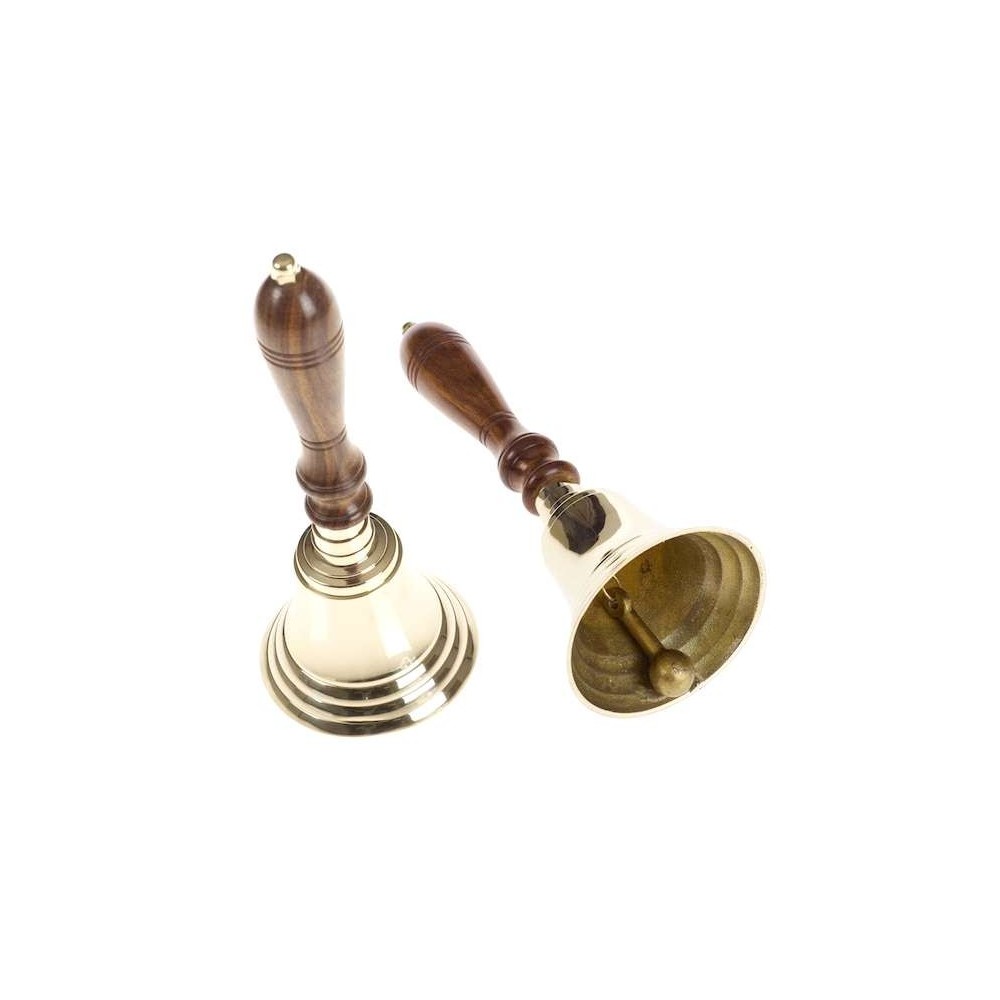 NAUTICAL BRASS HAND BELL