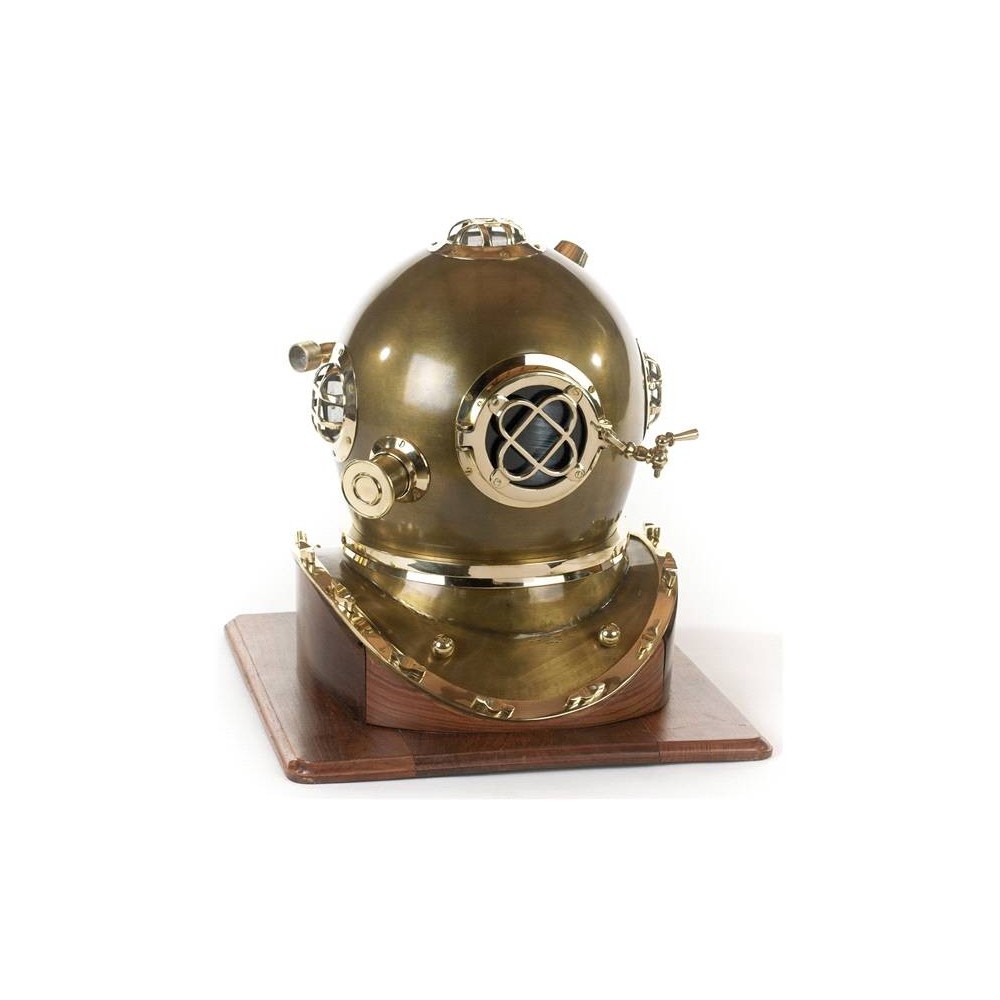 DECORATIVE NAUTICAL DIVER'S HELMET