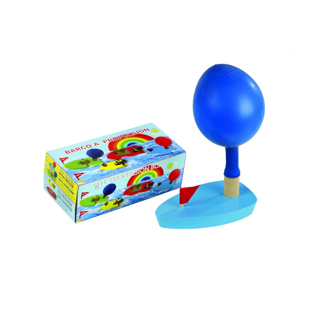 NAUTICAL PROPULSION BOAT WITH BALLOON