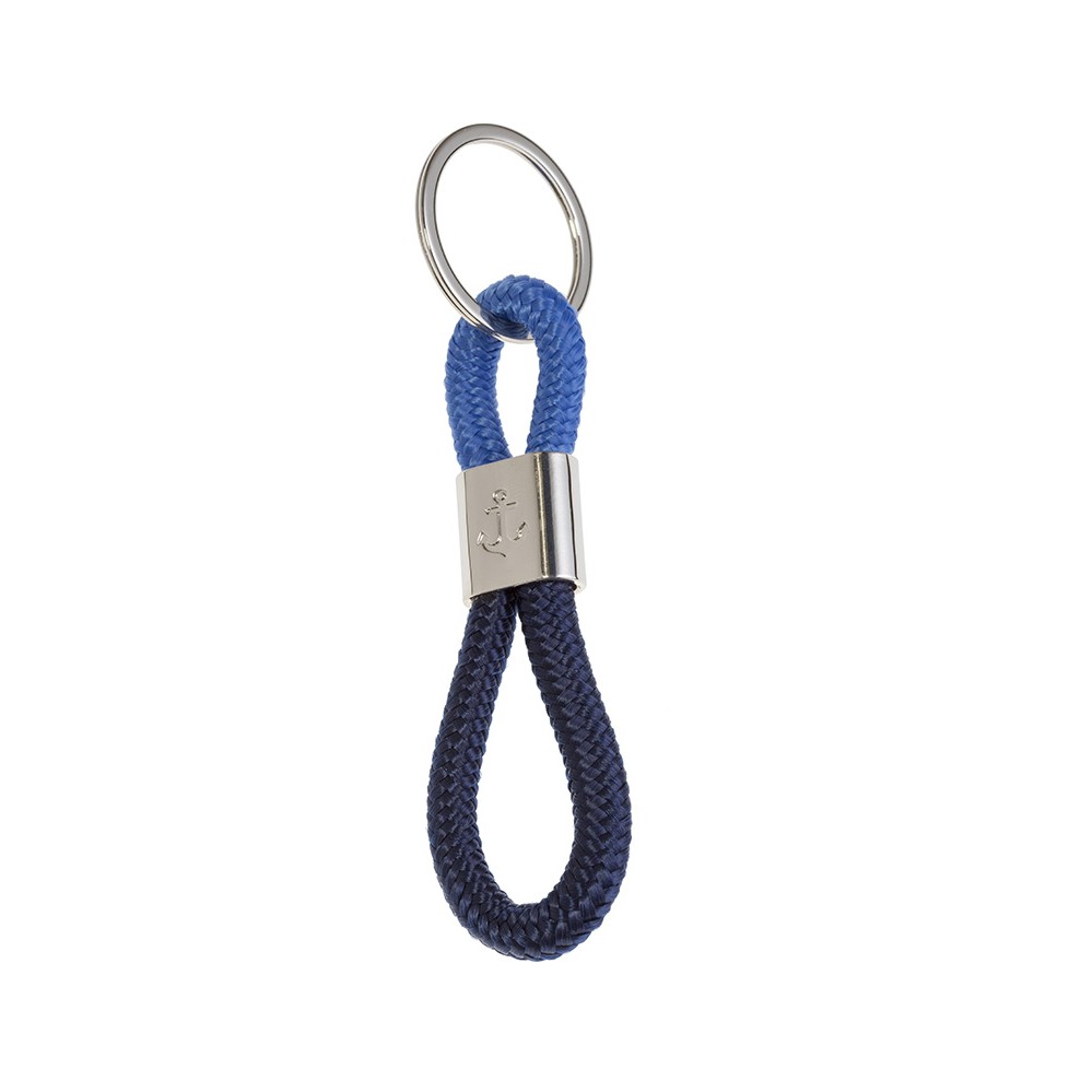 COLLECTION OF 4 MARINE KEYRINGS "ROPE"