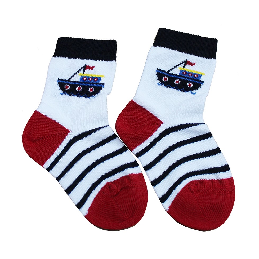 "NAVIRE" BOAT SOCKS Hublot Mode Marine FOR CHILDREN