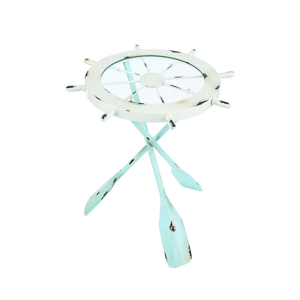 NAUTICAL "WHEEL" TABLE