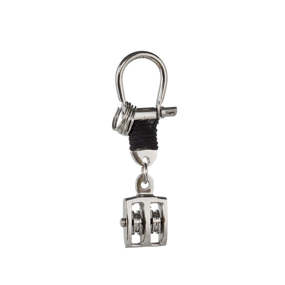 NAUTICAL KEY CHAIN PULLEY