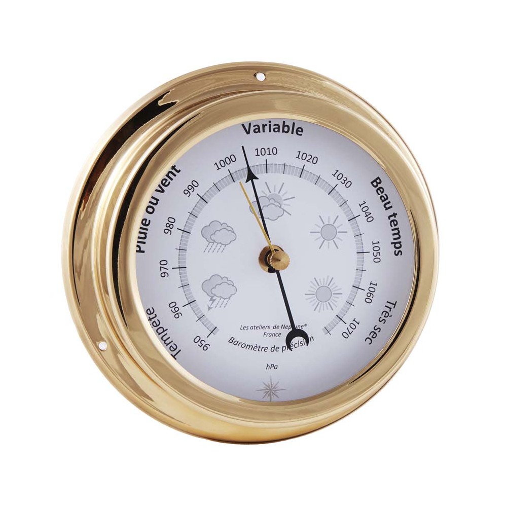 IMEX MARINE BRASS BAROMETER 14,5 CM