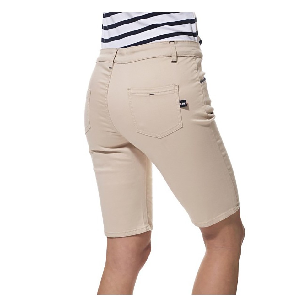 "VASCO" WOMEN'S BERMUDA BEIGE SHORTS