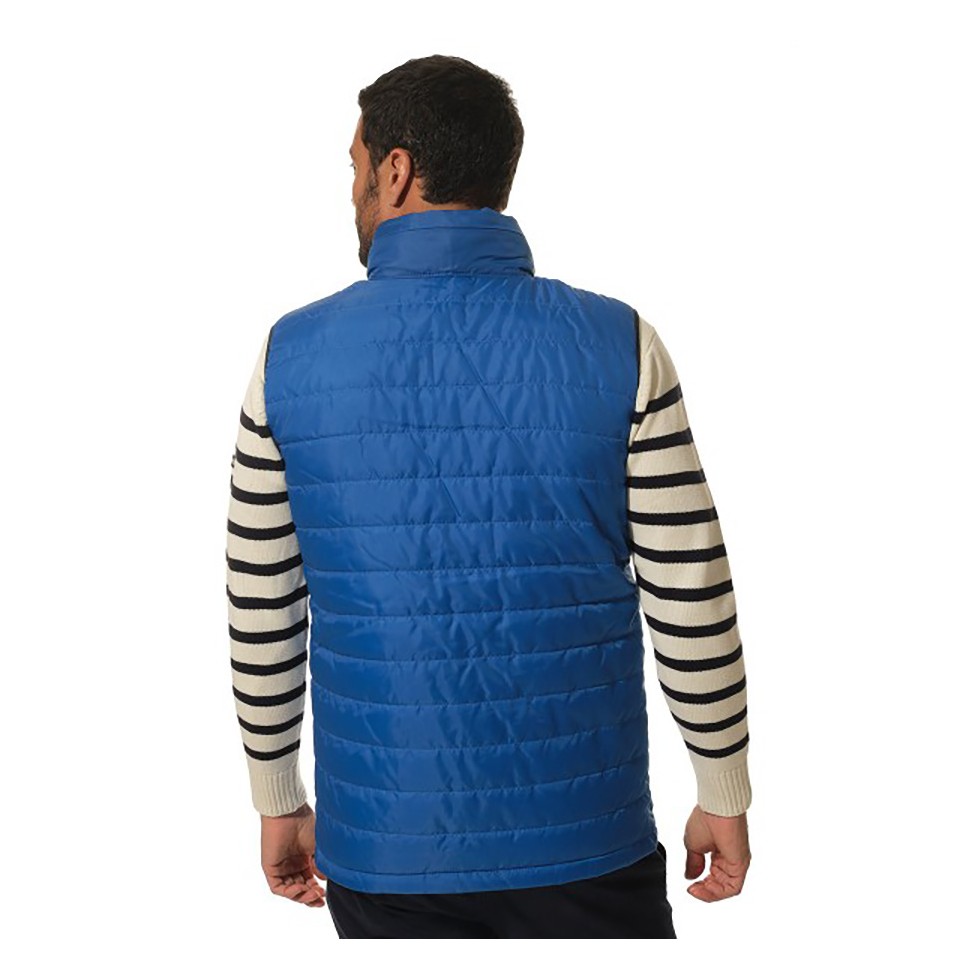 "SIR" MEN'S ELECTRIC BLUE PADDED VEST