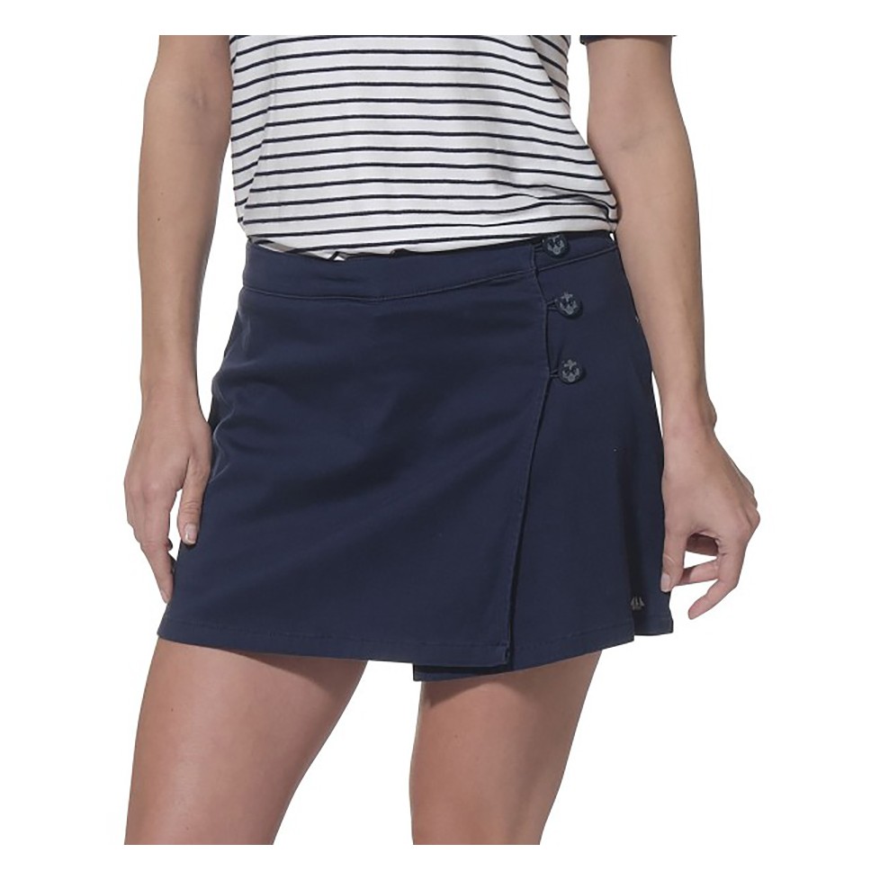 "CONCETTA" MINI FALDA PANTALÓN AZUL MARINO