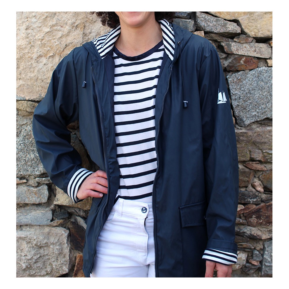 "CUMULUS" UNISEX RAINCOAT Hublot Mode Marine