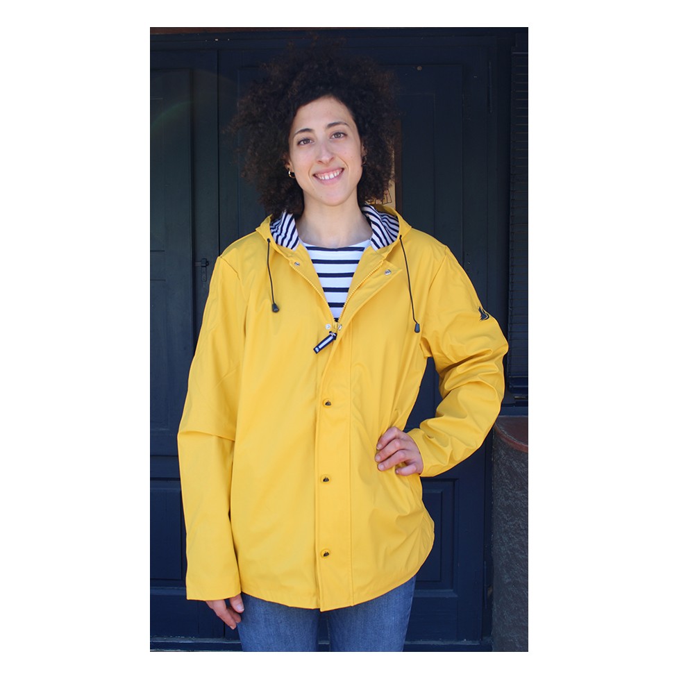 "NIMBUS" IMPERMÉABLE NAUTIQUE JAUNE MIXTE FEMME/HOMME