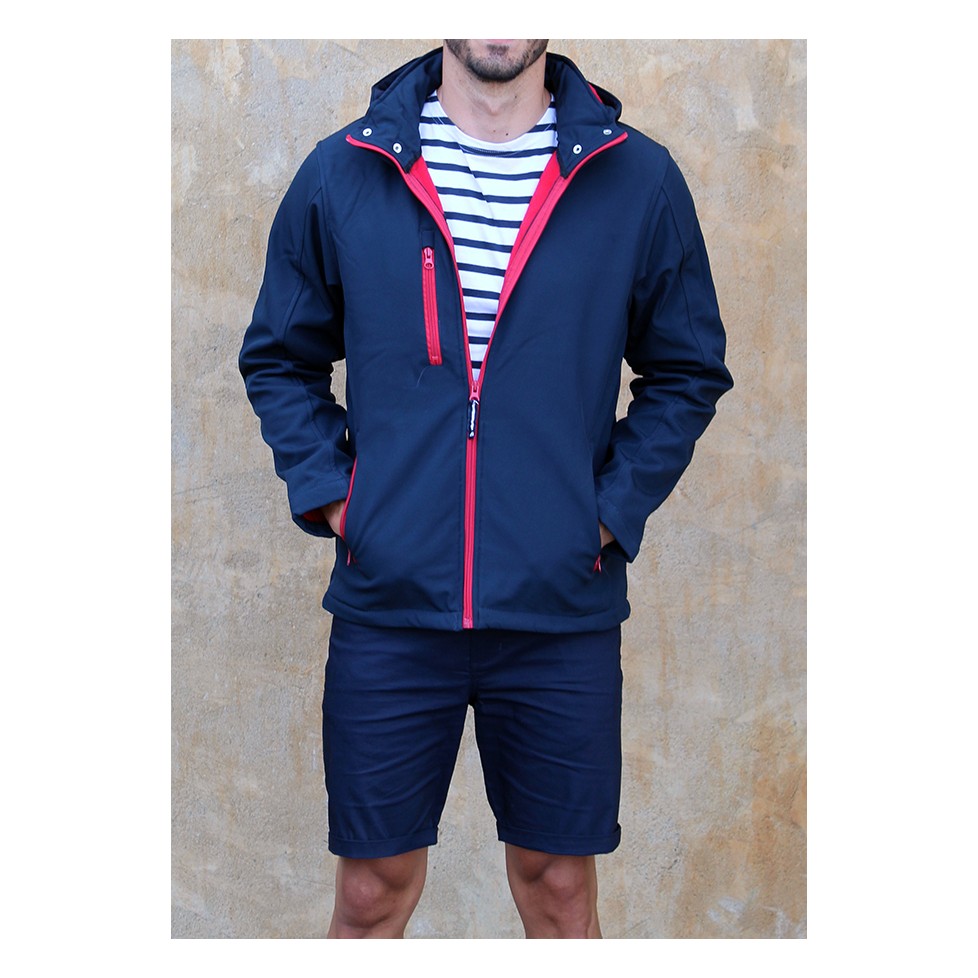 "HANS" MEN'S NAUTICAL FLEECE JACKET