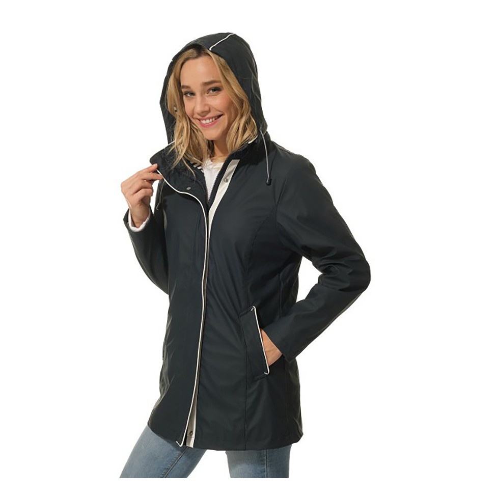 "AIGA" CIRÉ IMPERMÉABLE BLEU MARIN