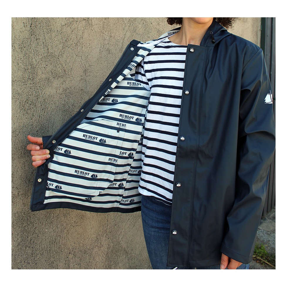 "TSUNAMI" CHUBASQUERO UNISEX AZUL MARINO