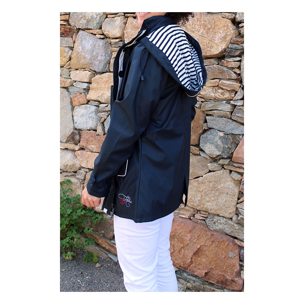 "MAIA" IMPERMÉABLE NAUTIQUE BLEU MARIN
