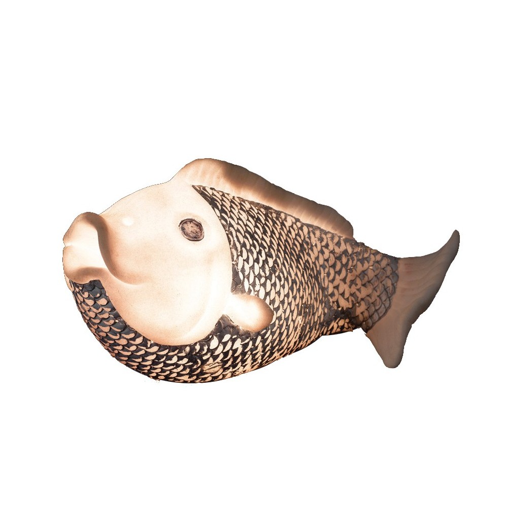 LAMPE MARINE TRONCS BOIS FLOTTÉ