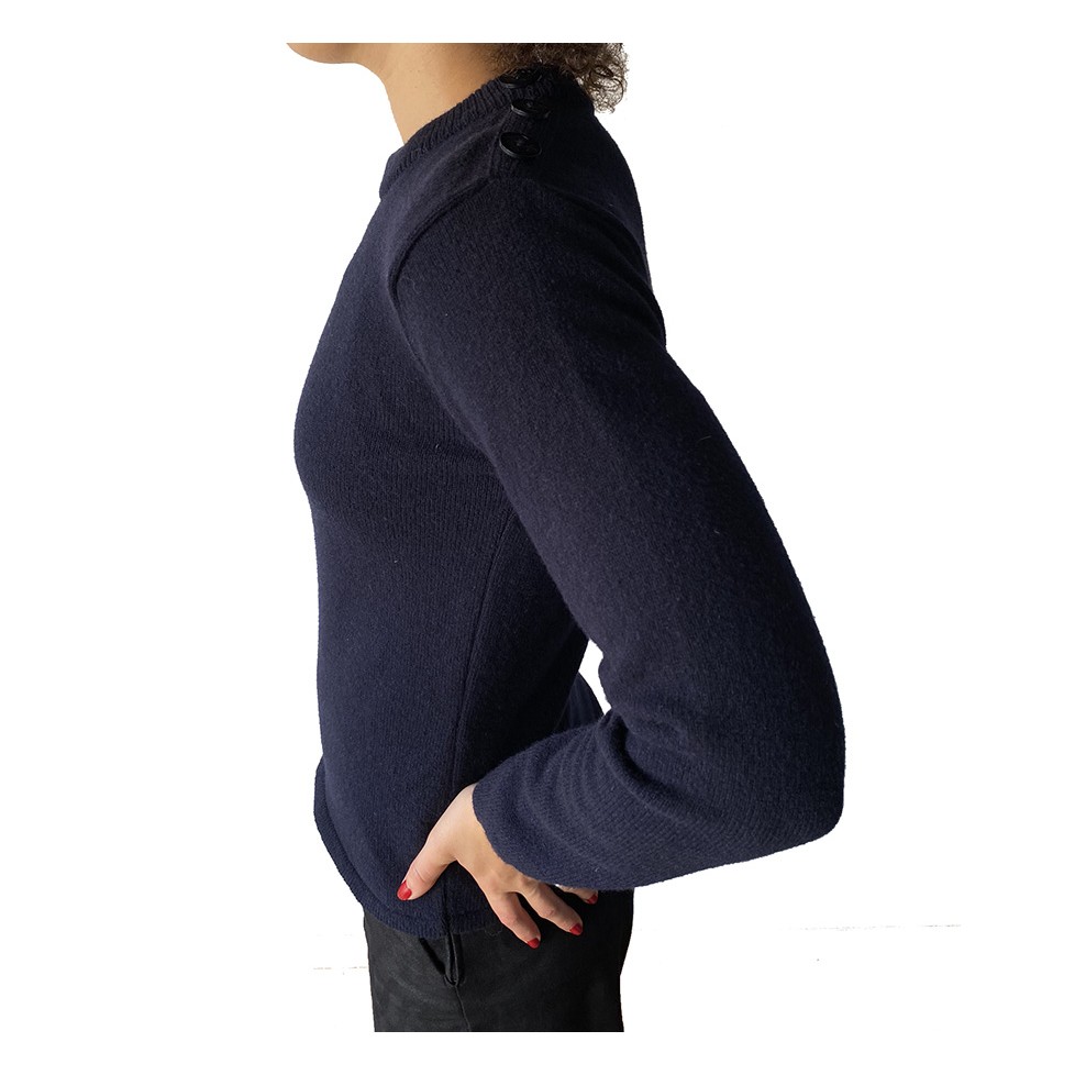 "ROSITA" WOMEN'S NAUTICAL NAVY BLUE JUMPER