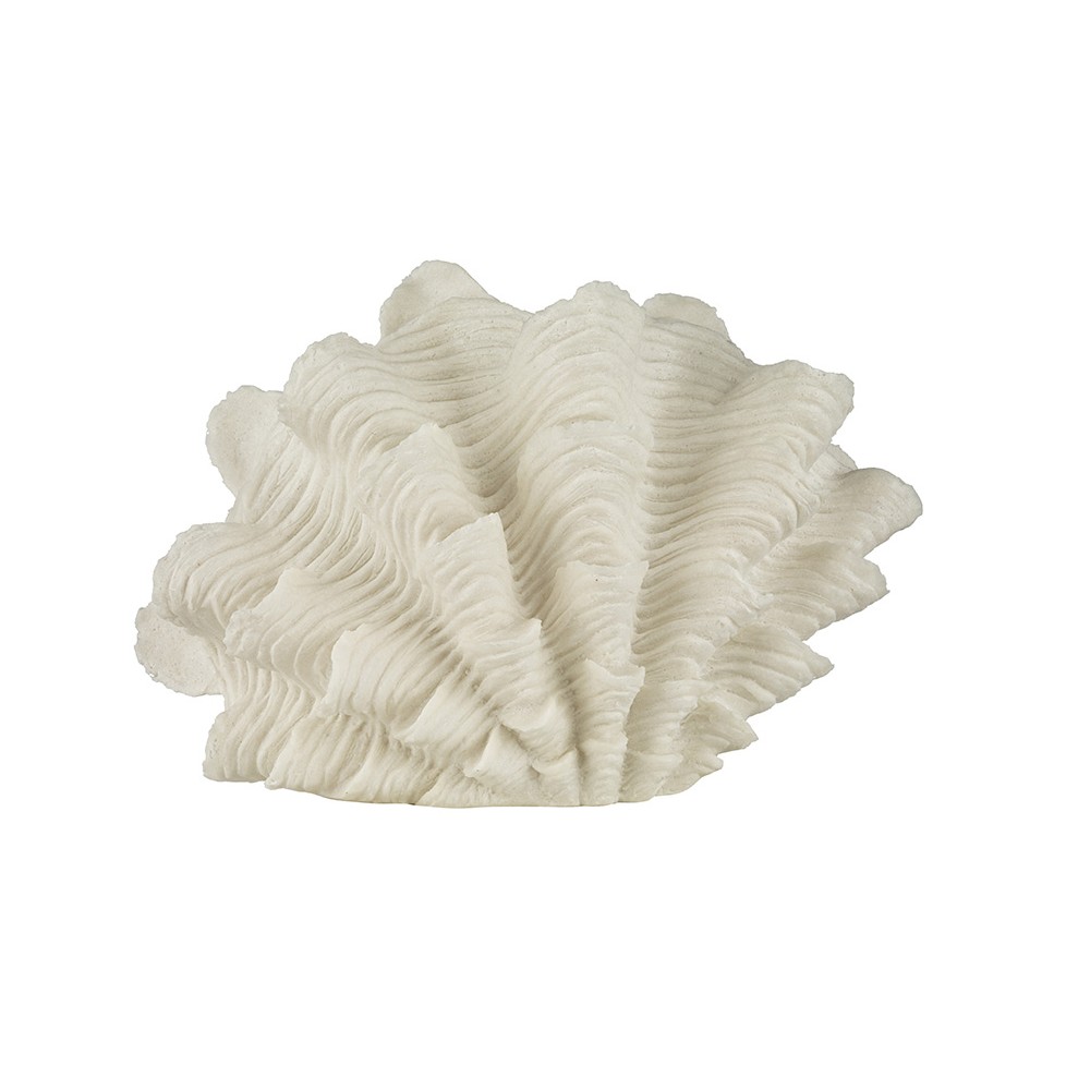 SEA SCALLOP POLYRESIN LAMP