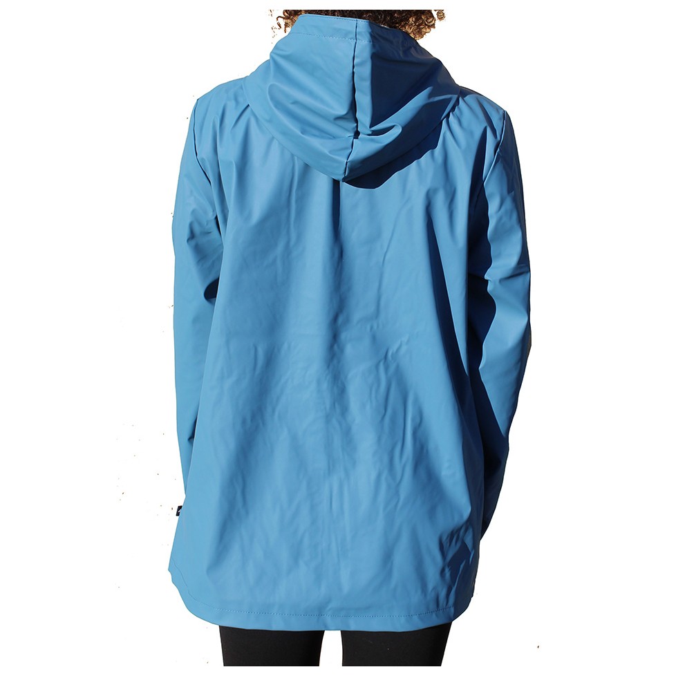"NUAGE" NAUTICAL OCEAN BLUE RAINCOAT