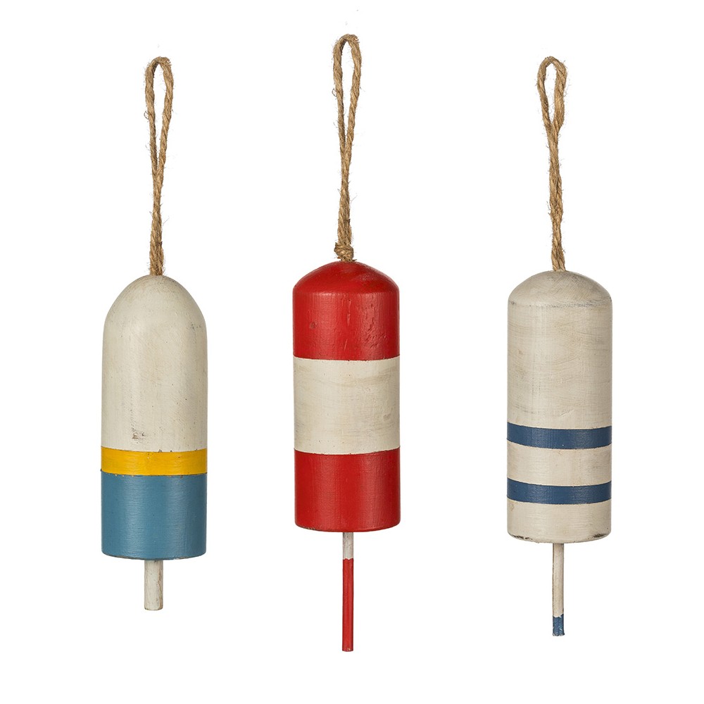 3 DECORATIVE MARINE BUOYS