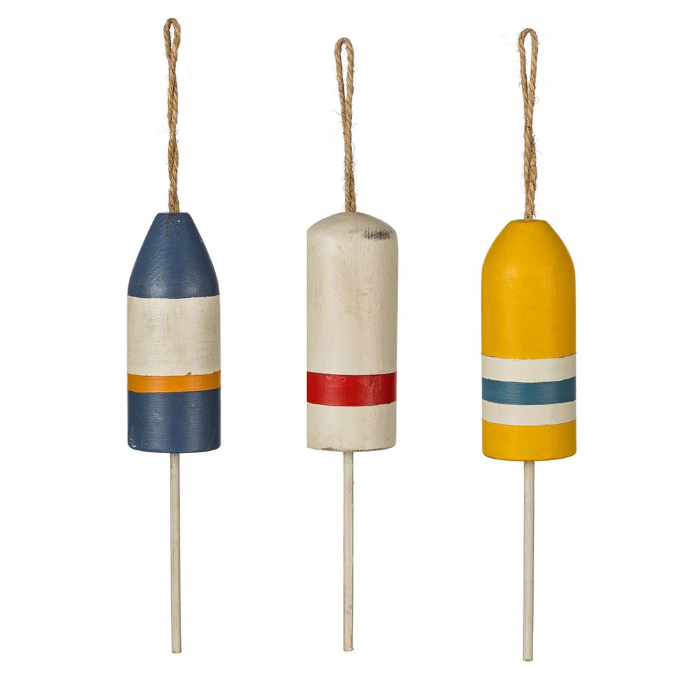 3 DECORATIVE MARINE BUOYS