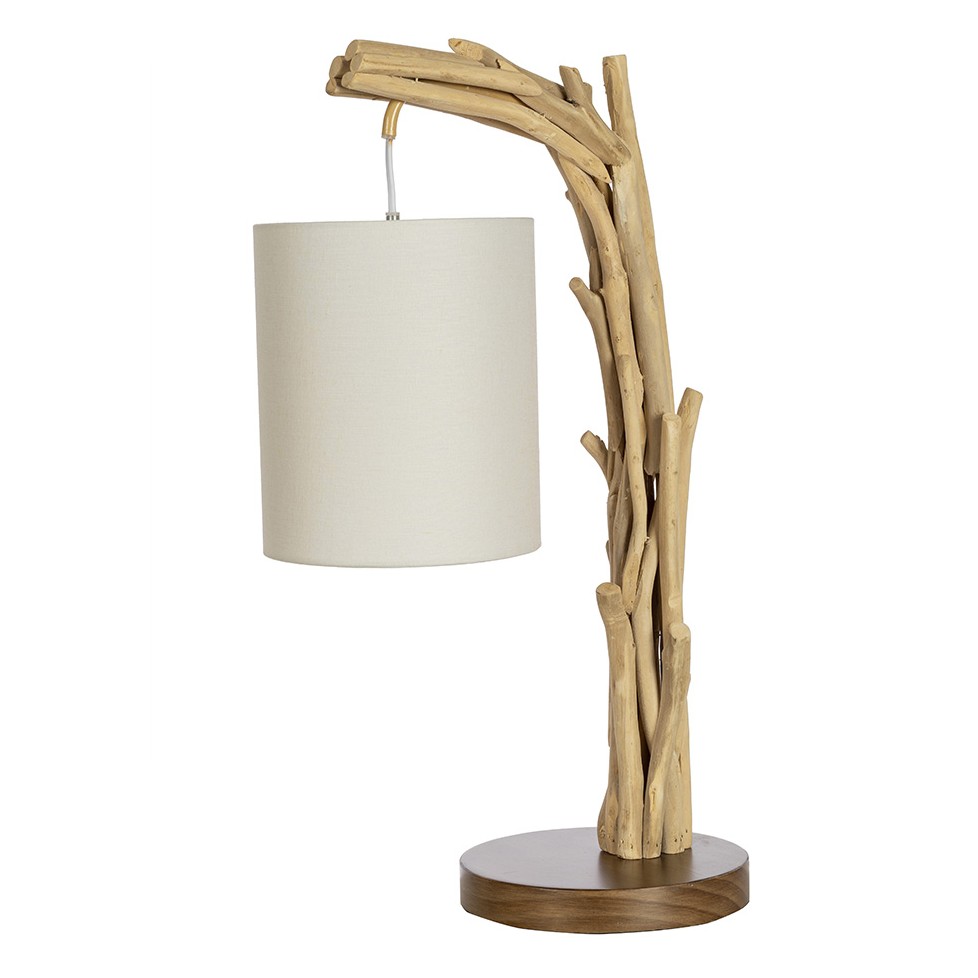 MARINE DRIFT WOOD TRUNK LAMP