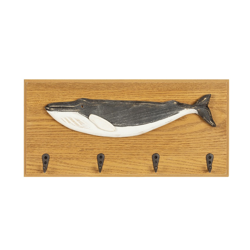NAUTICAL KEY HANGER "WHALE"