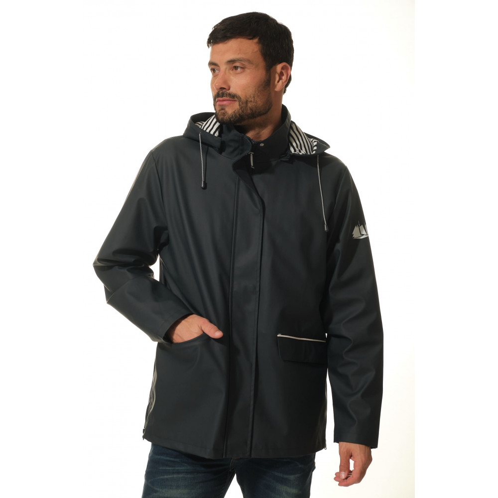 "BREST" IMPERMÉABLE NAUTIQUE BLEU MARINE