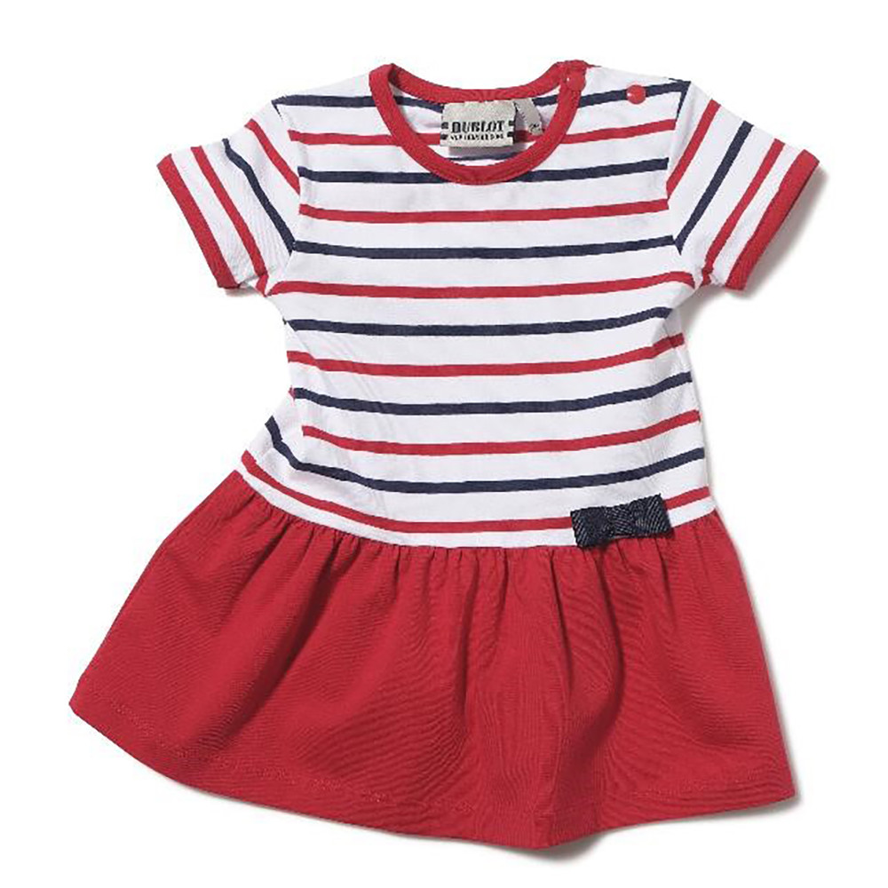 "AIRELLE" VESTIDO MARINERO MANGA CORTA BEBÉ