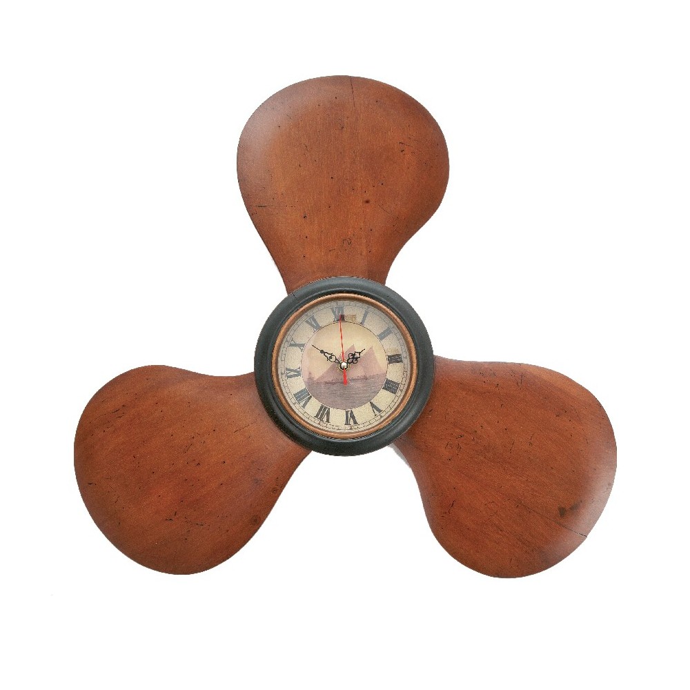 NAUTICAL PROPELLER CLOCK