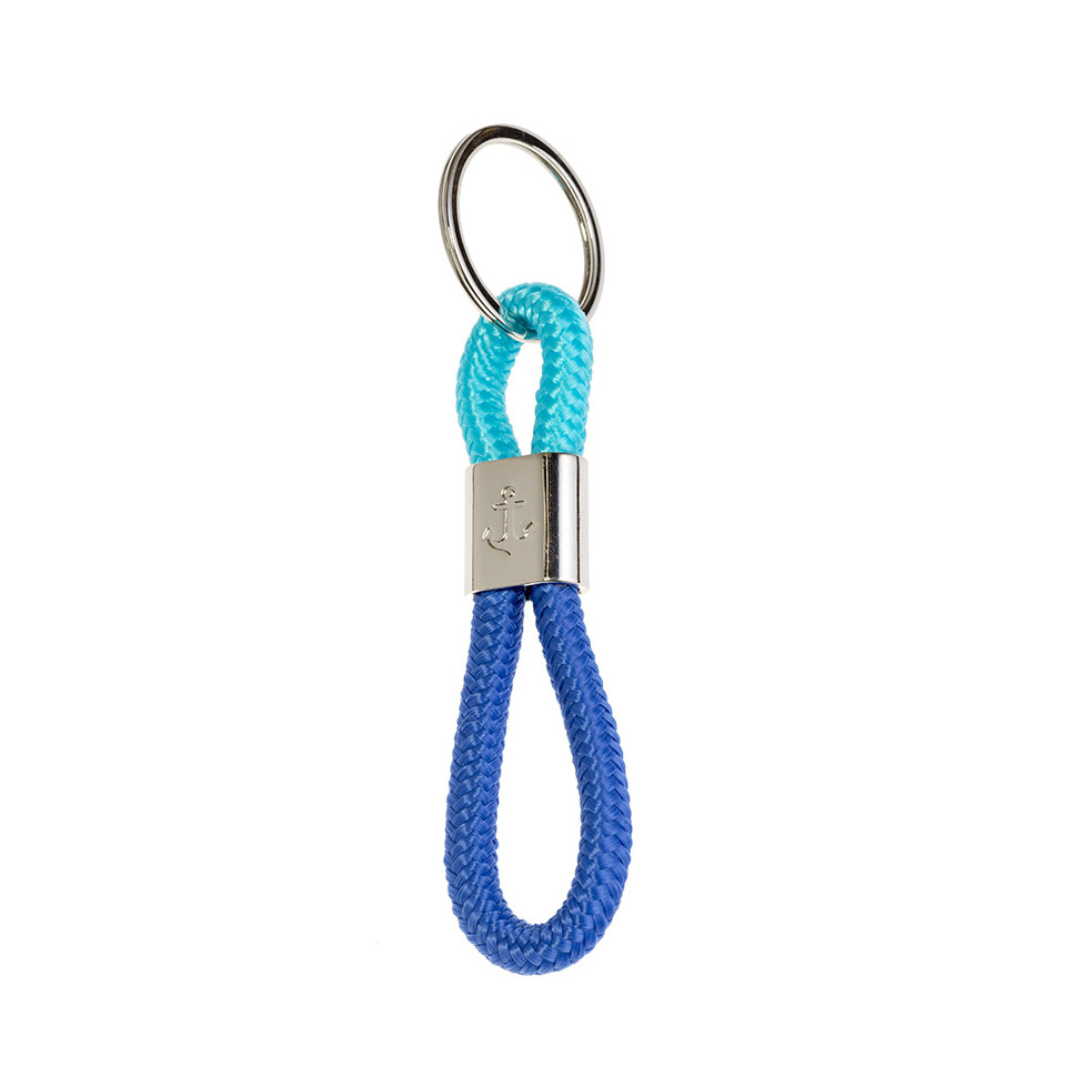 COLLECTION OF 4 MARINE KEYRINGS "ROPE"