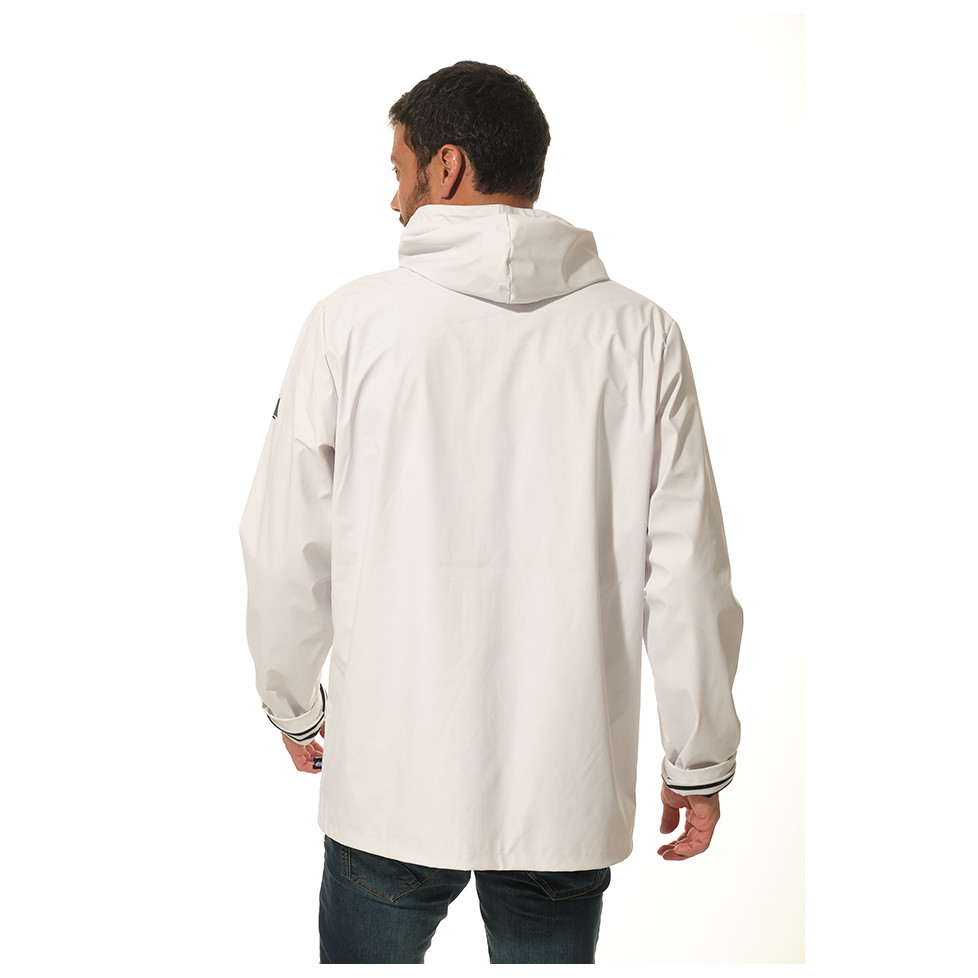 "NUAGE" WHITE RAINCOAT