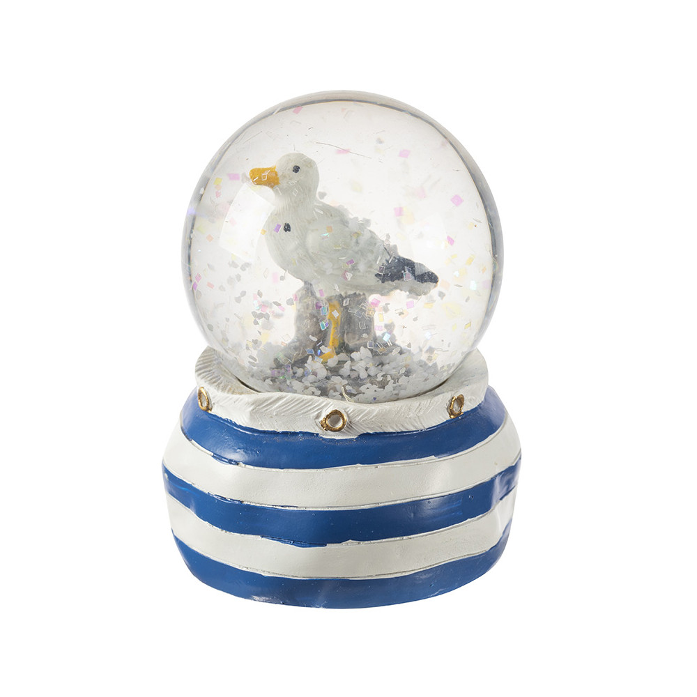 SNOWBALL WITH SEAGULL