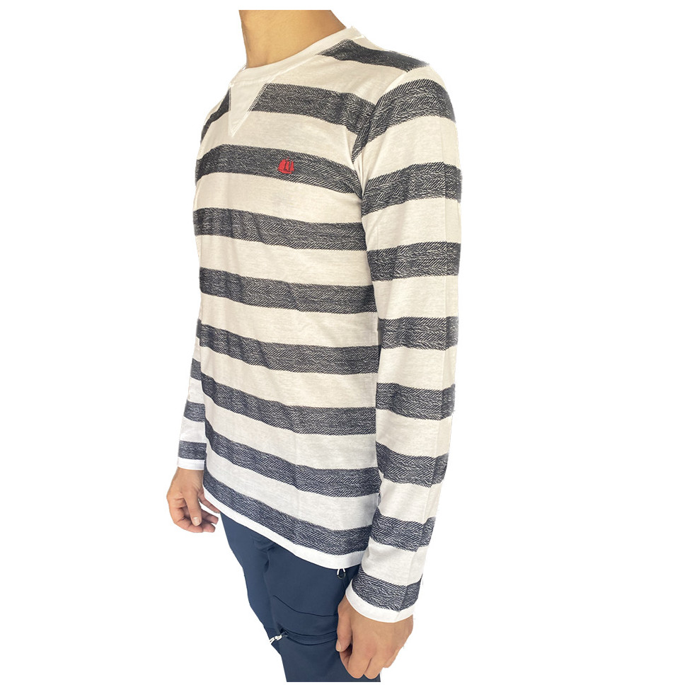 "ANTONIN" T-SHIRT RAYÉ POUR HOMME, MANCHES LONGUES