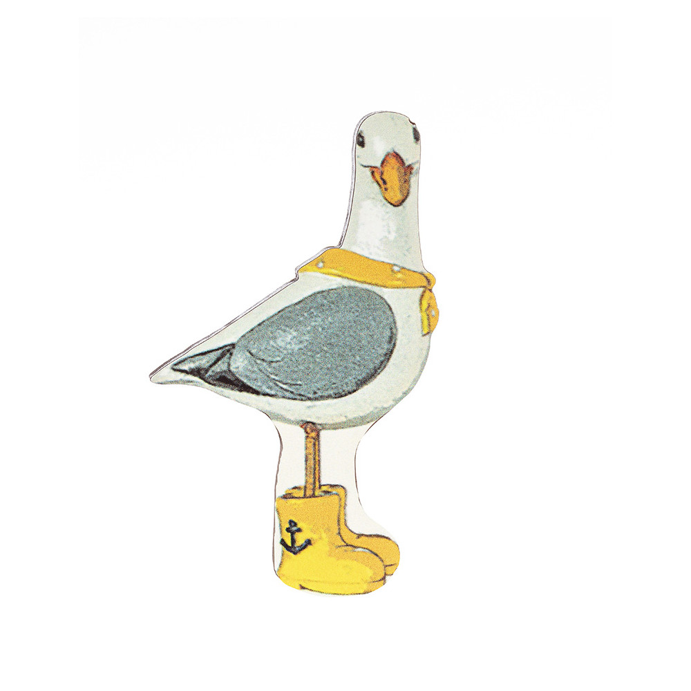 “SEAGULL WITH BOOTS” MAGNET