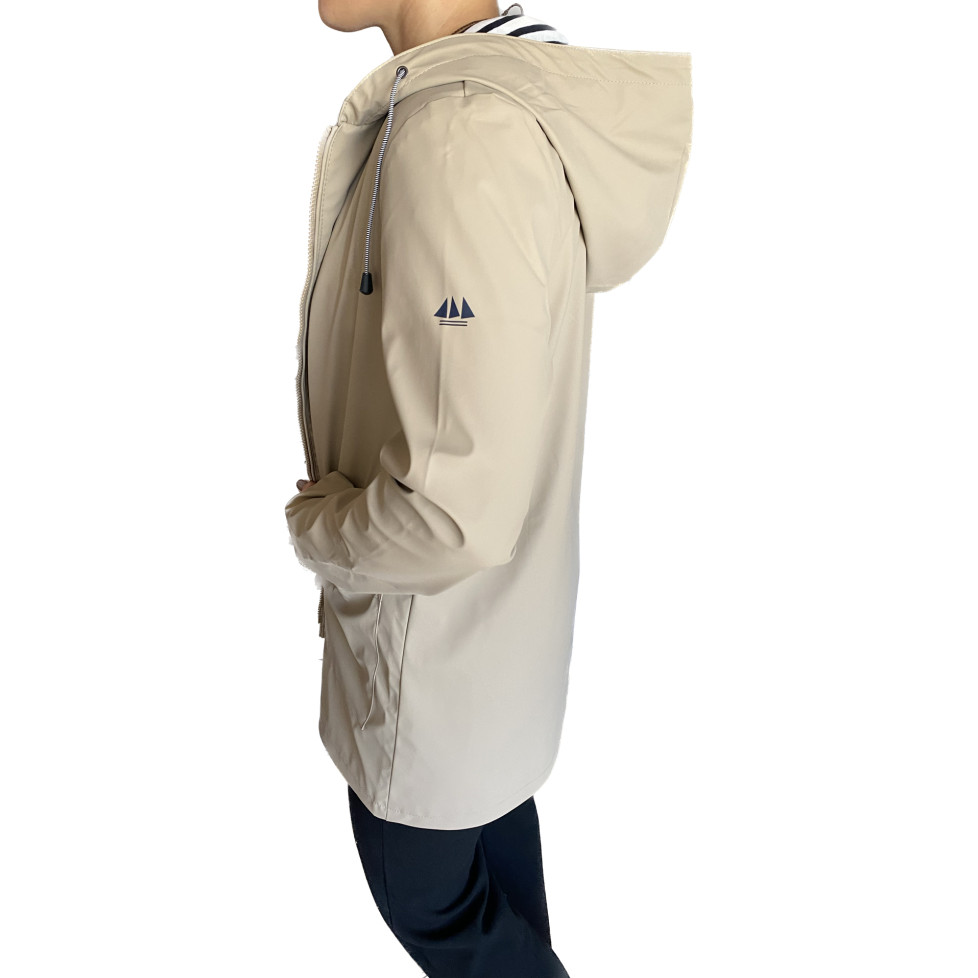 "LAURELLA" WOMEN'S BEIGE RAINCOAT
