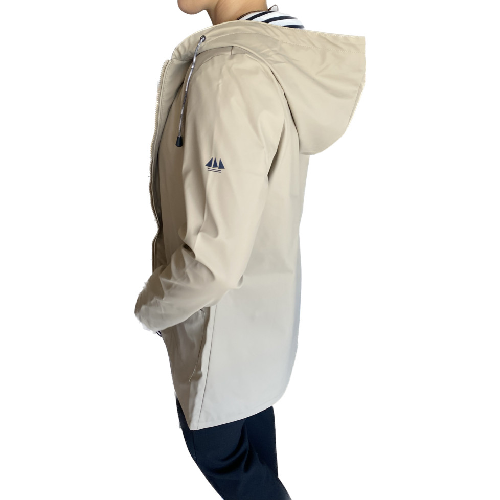 "LAURELLA" WOMEN'S BEIGE RAINCOAT